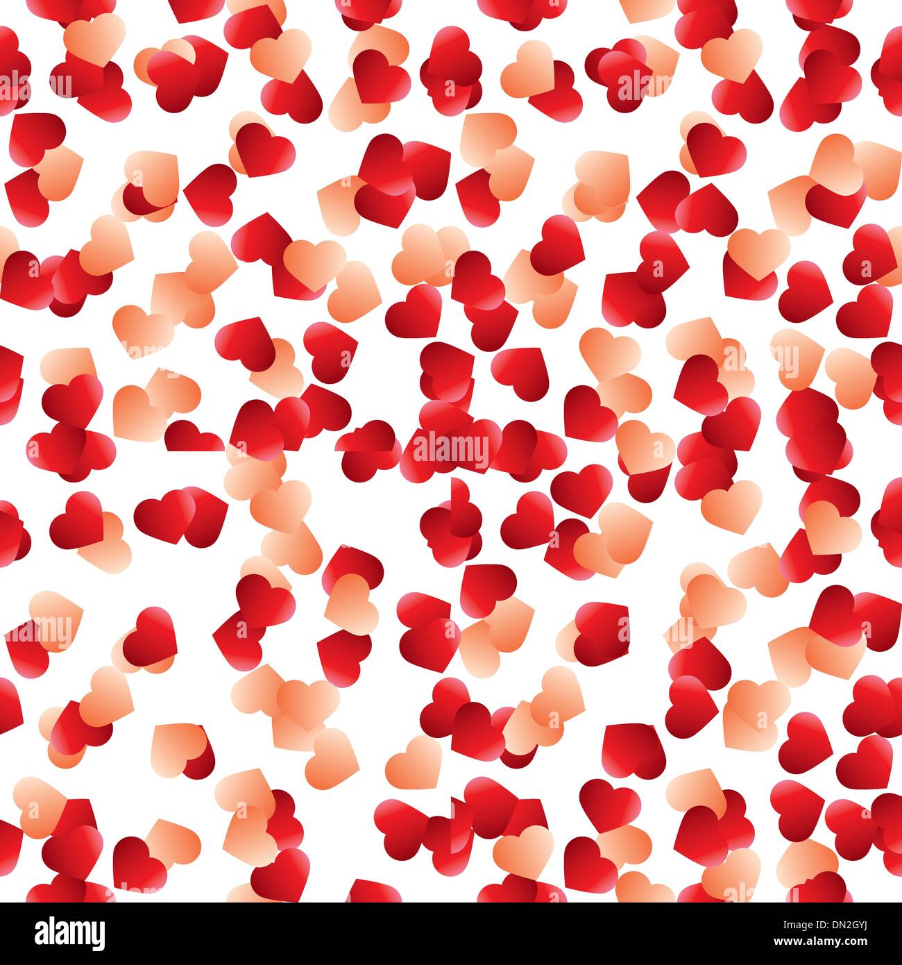 vector seamless pattern of heart Stock Vector Image & Art - Alamy