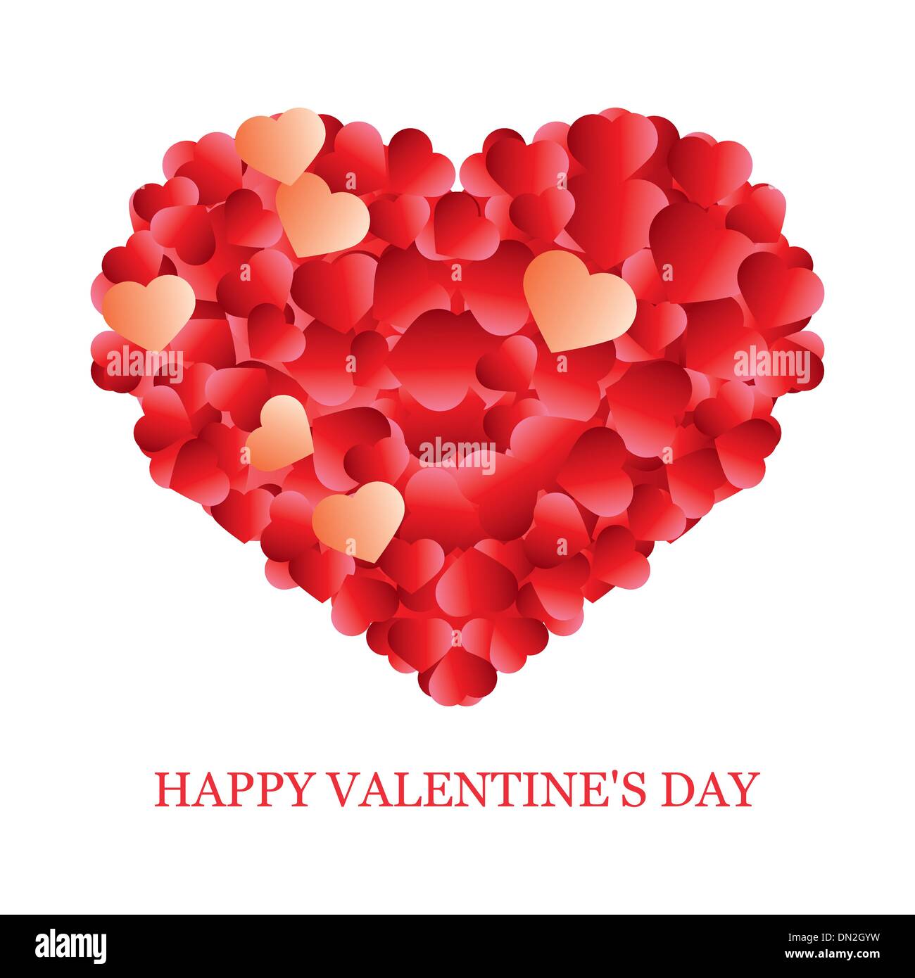 Valentine's Day card, banner Stock Vector Image & Art - Alamy