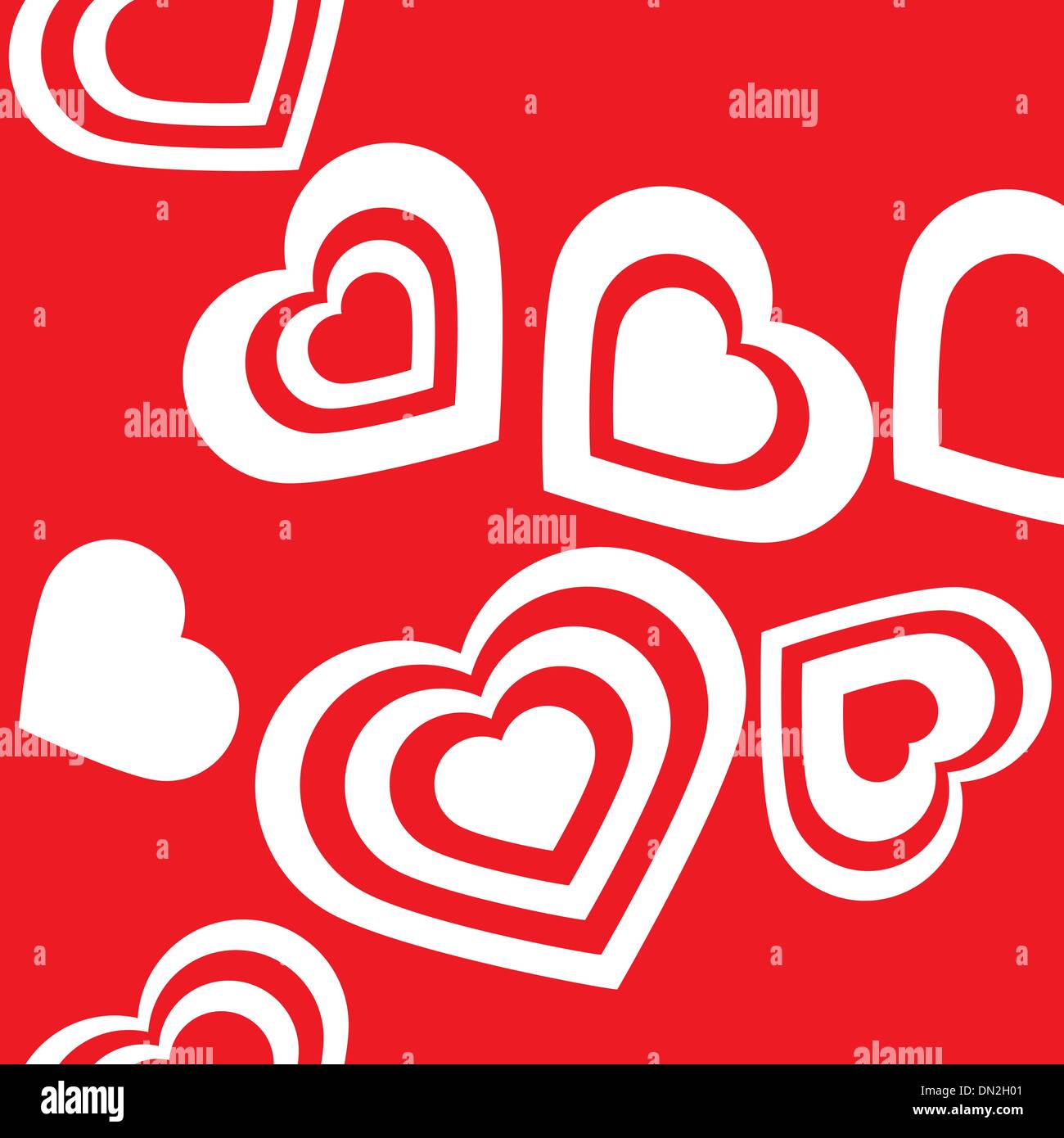 Red bright fabric heart Stock Vector Images - Alamy