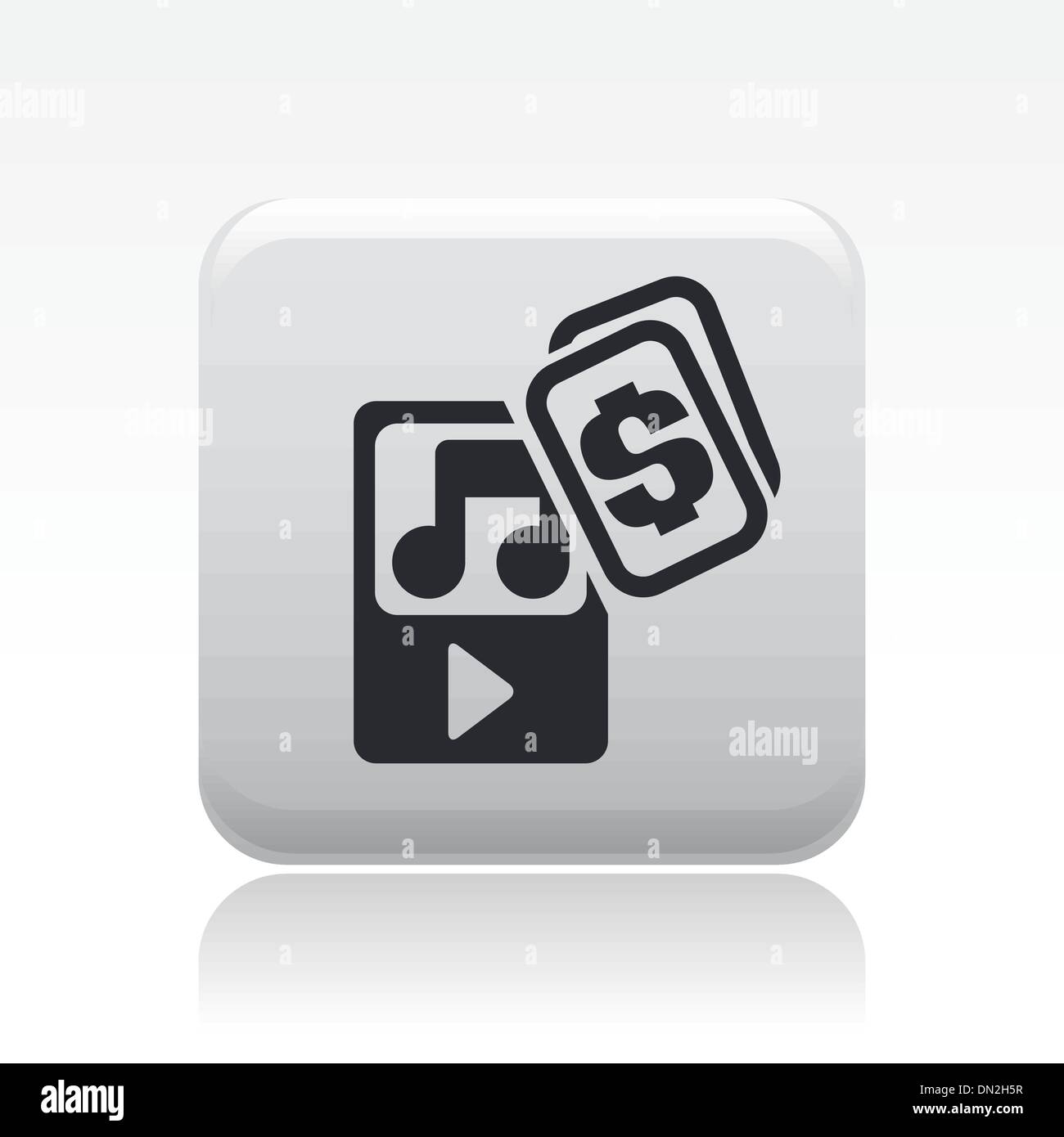 Vector illustration of single music price icon Stock Vector Image & Art ...