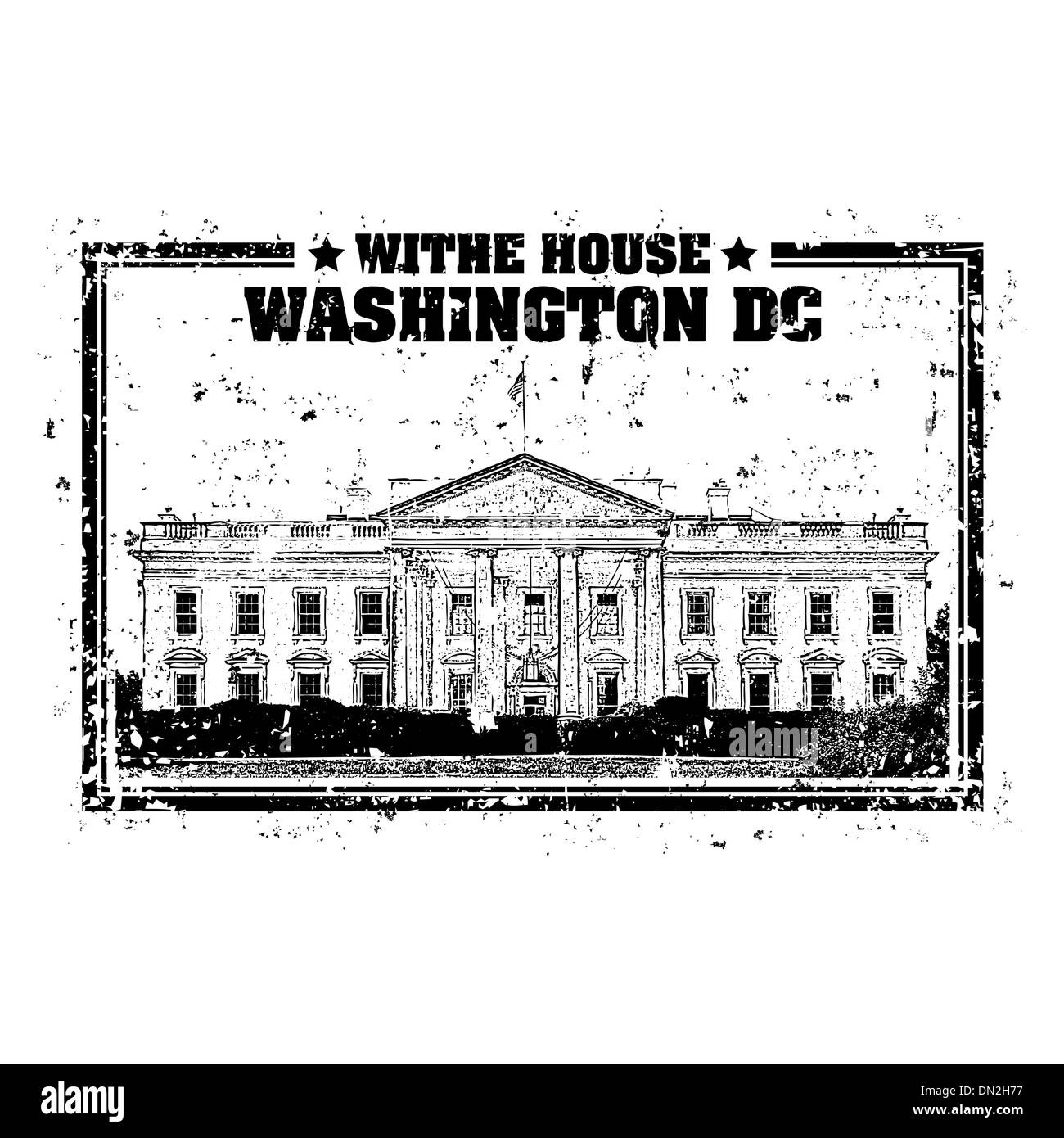 Vector illustration of isolated Washington icon Stock Vector Image ...