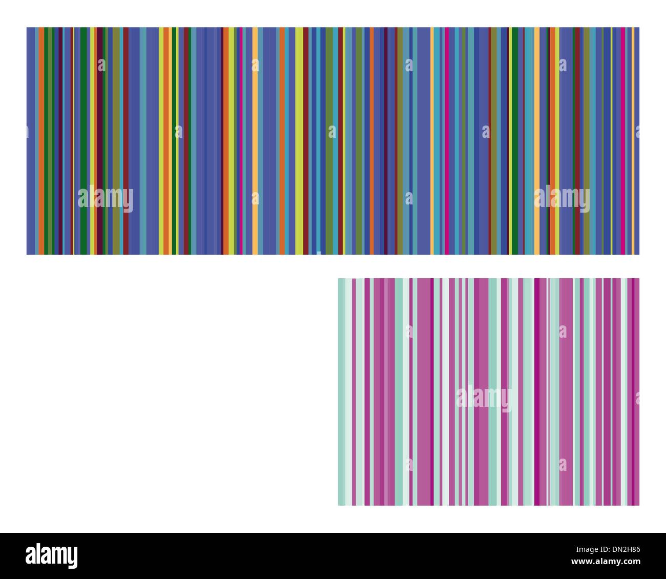 Vector illustration of vintage colored strips background Stock Vector ...