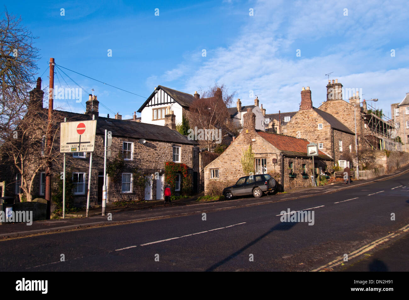 Corbridge, a small, popular town on the banks of the River Tyne in ...