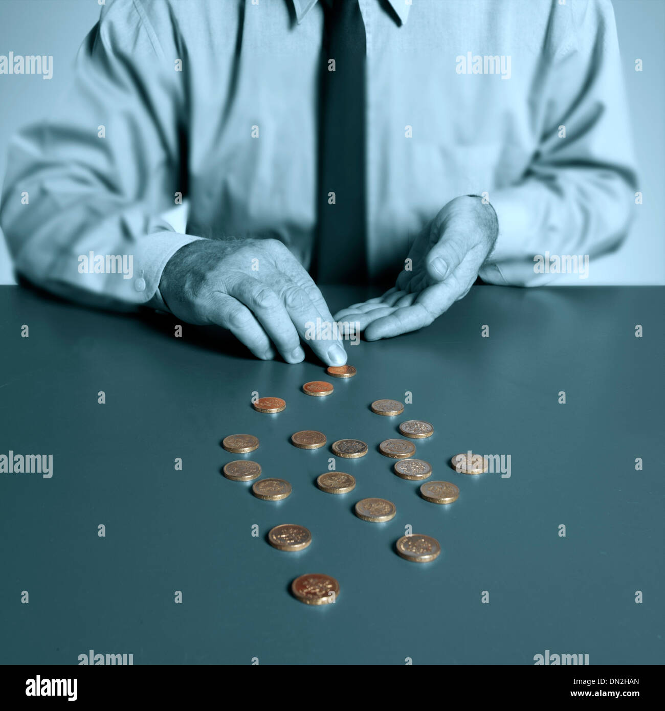 Man counting money Stock Photo - Alamy