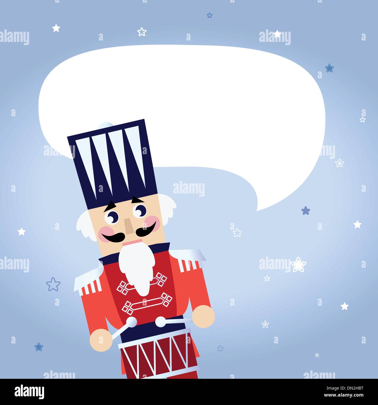 Frozen nutcracker Stock Vector Images - Alamy
