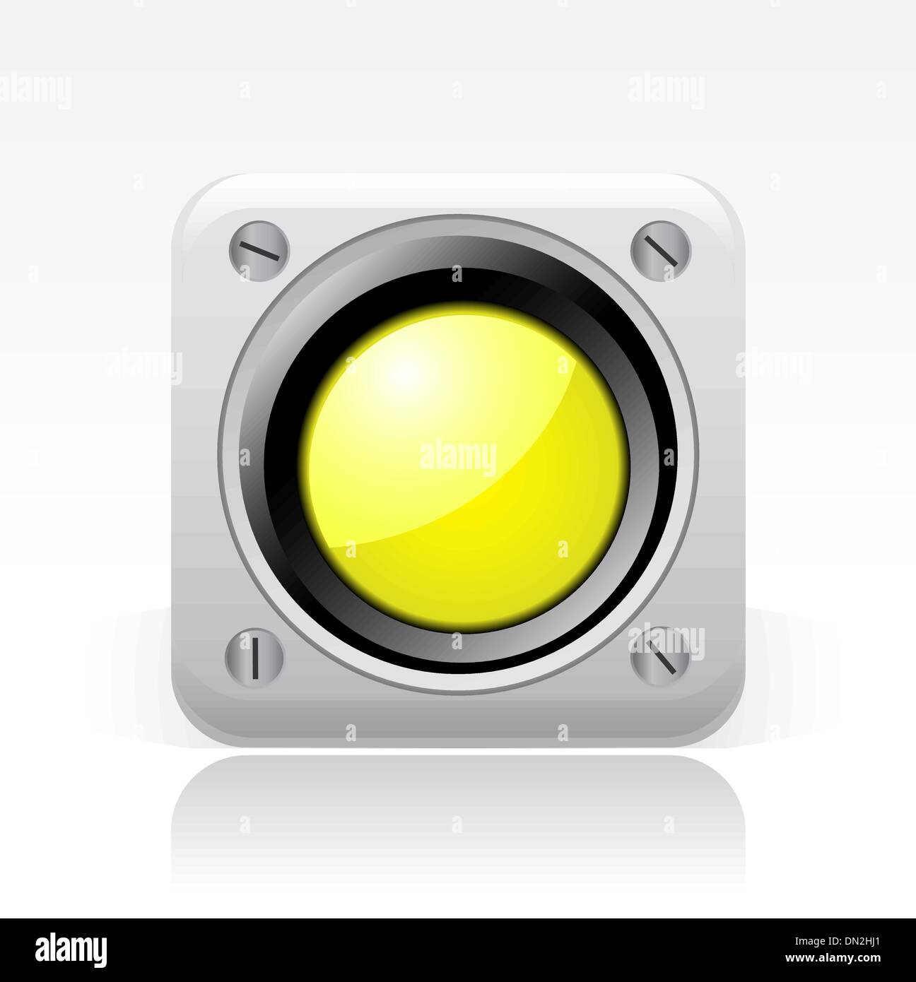 Yellow Traffic Light Icon Traffic Light Generic Outline Color Icon