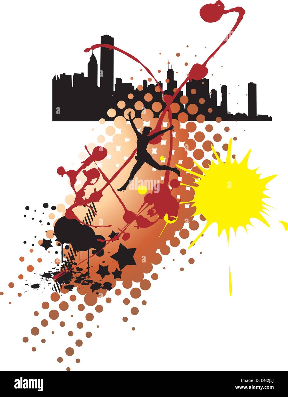 Listening human singing vector Cut Out Stock Images & Pictures - Alamy