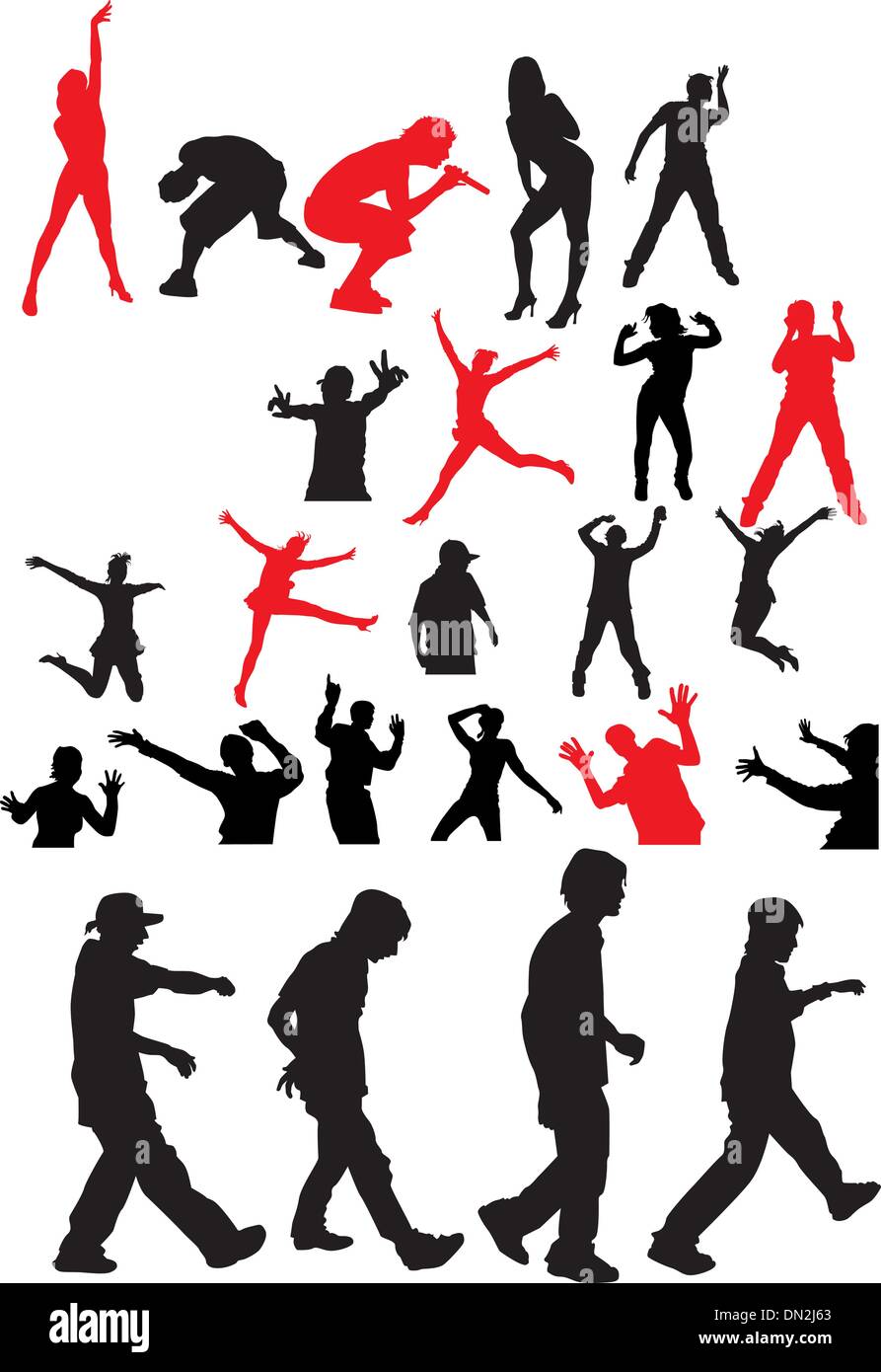 Nightclub young Stock Vector Images - Alamy