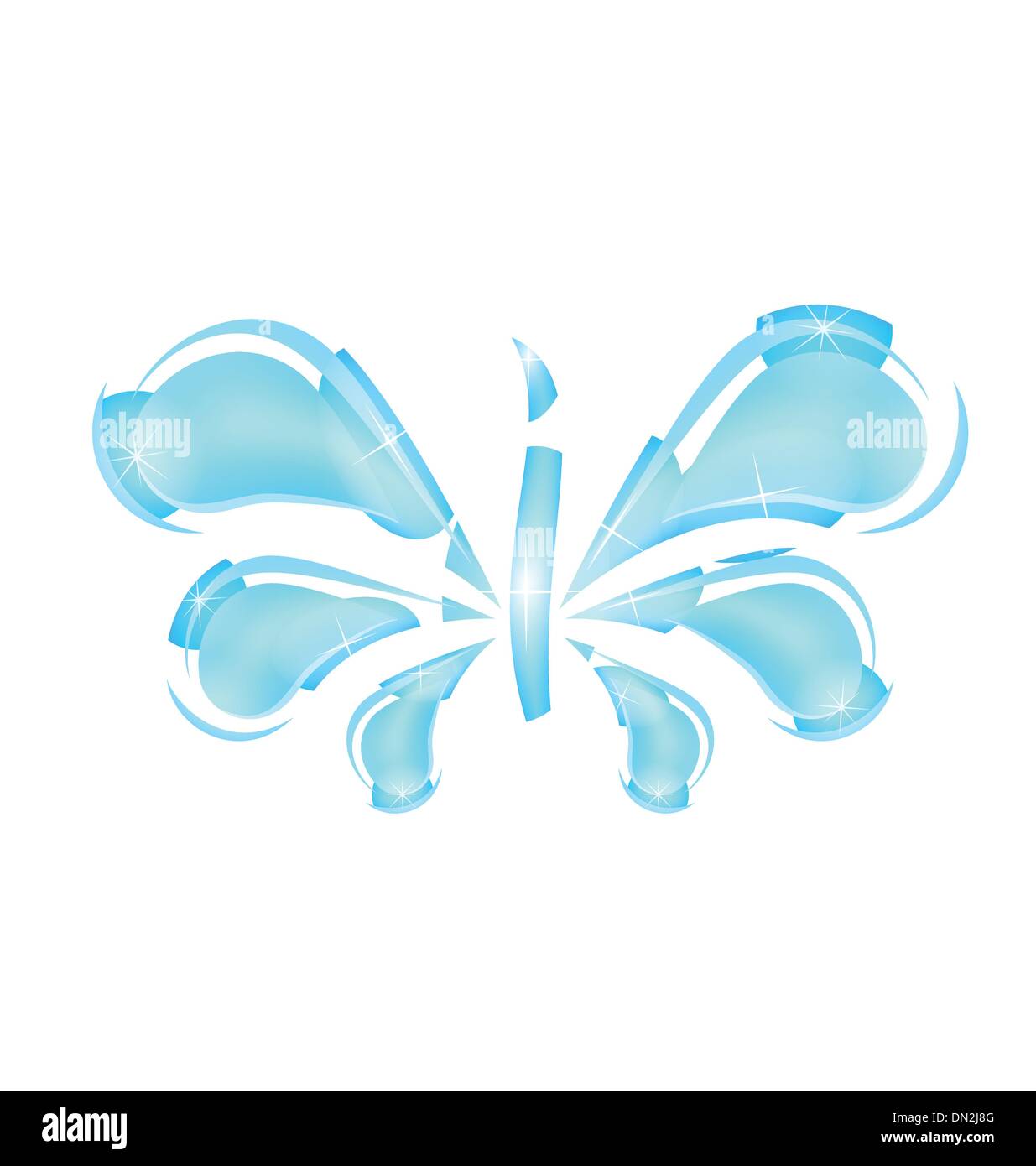 Butterfly water drops Cut Out Stock Images & Pictures - Alamy