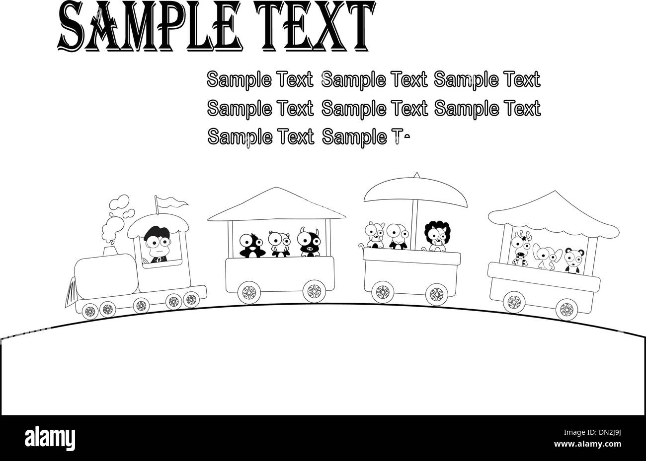 Elephant zebra toy Stock Vector Images - Alamy