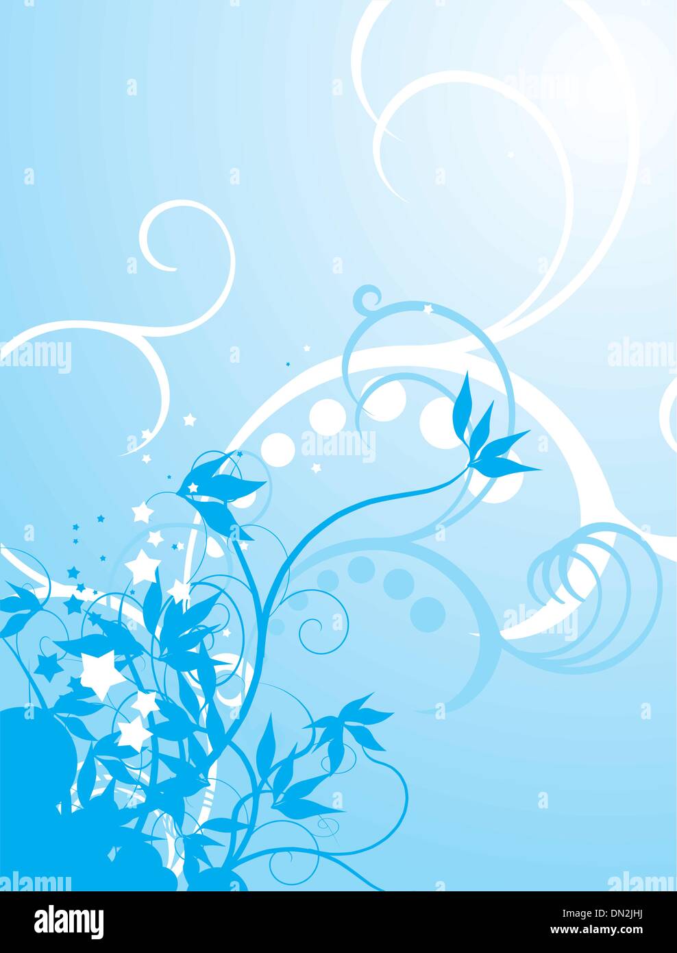 floral style backgrounds frame Stock Vector Image & Art - Alamy