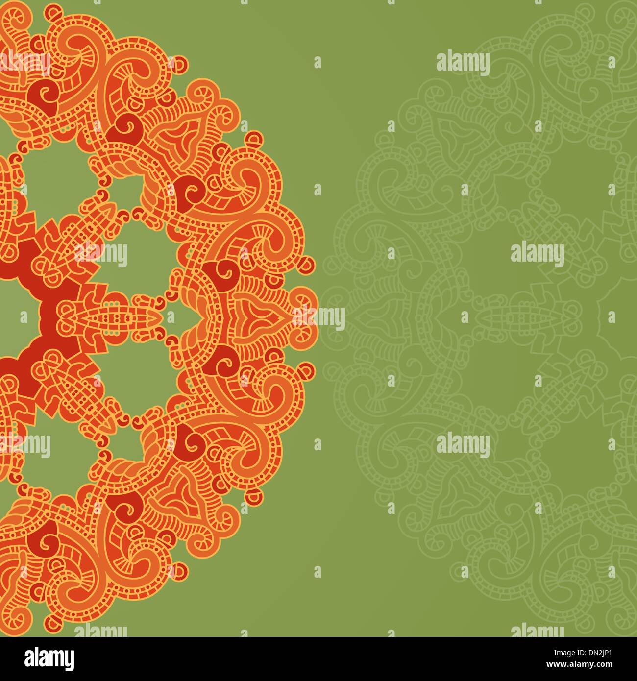 Vector round decorative design element Stock Vector Image & Art - Alamy