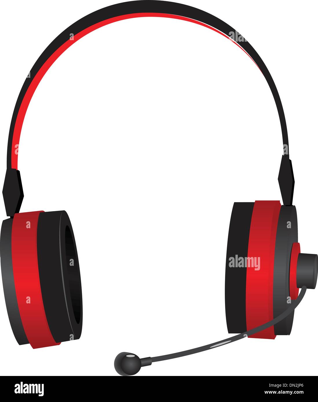 Operator headphones Stock Vector Images - Alamy