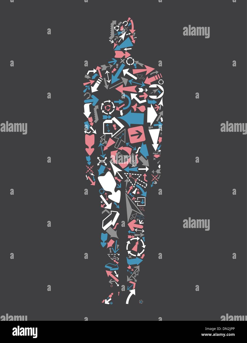 Shape of an arrow head Stock Vector Images - Alamy