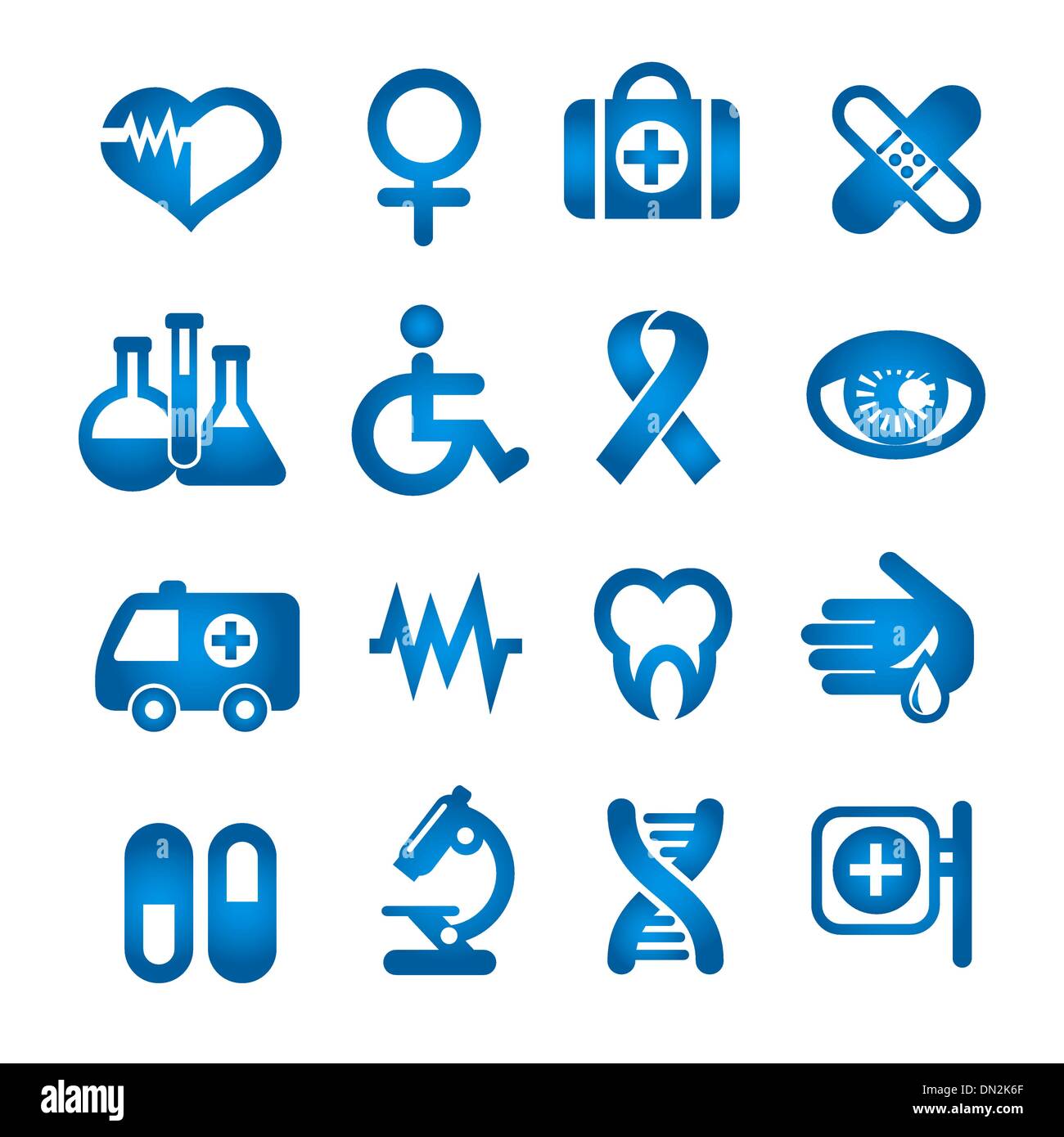 Medical Icons Set Stock Vector Image And Art Alamy