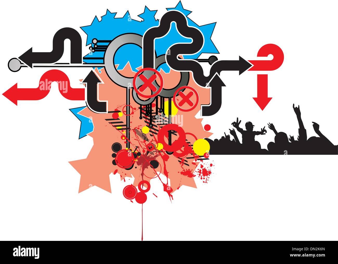 A recording studio Stock Vector Images - Alamy