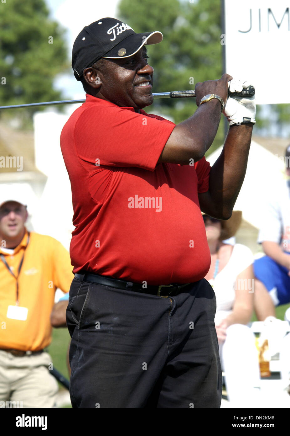 Aug 27, 2006; Raleigh, NC, USA; Retired NFL Football Player Baltimore ...