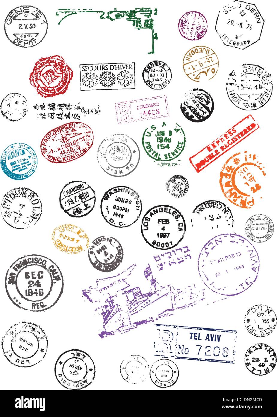 Franked hi-res stock photography and images - Alamy