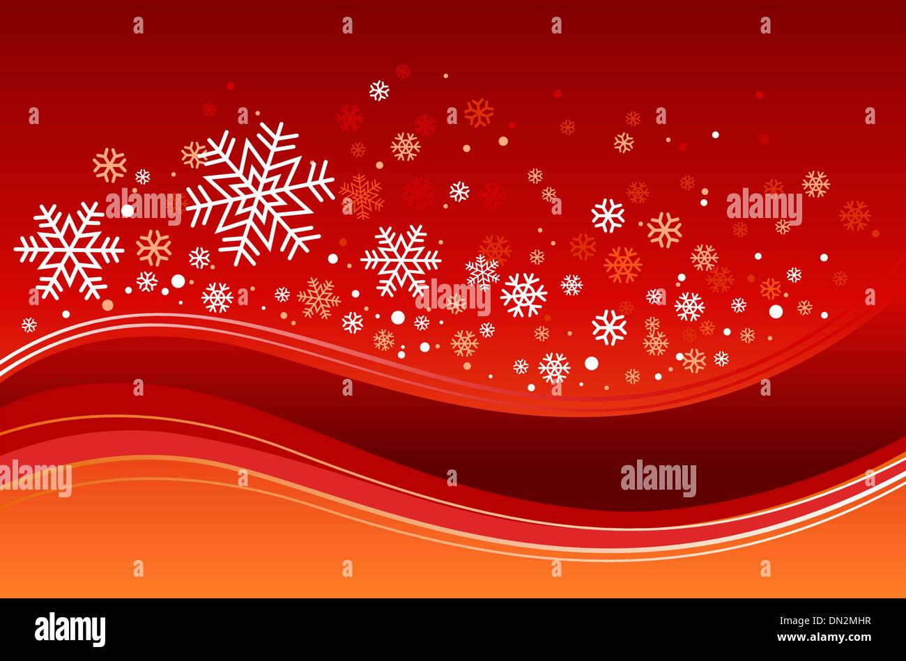 Beautiful falling snowflakes wallpaper Stock Vector Images - Alamy