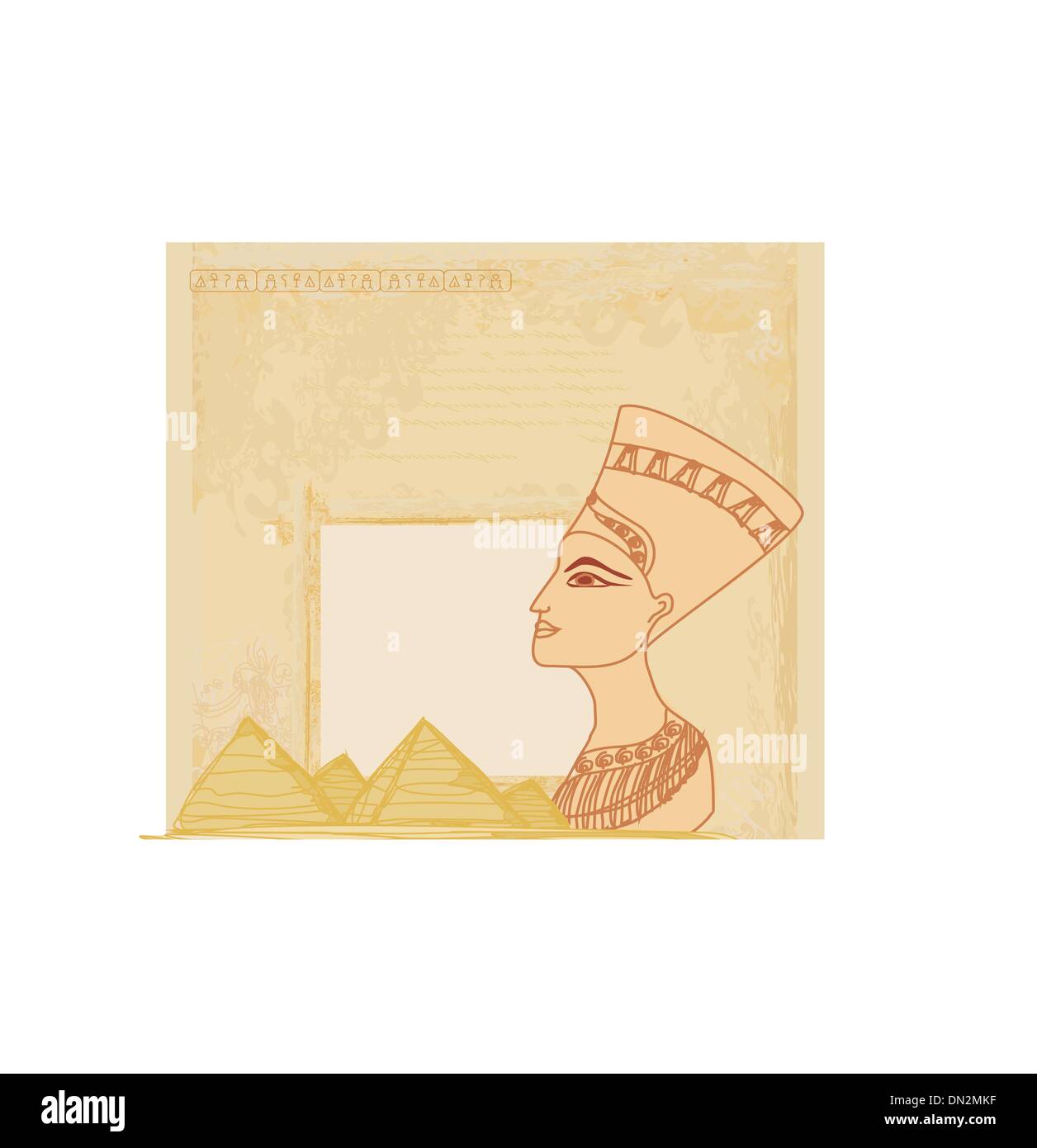 Museum egyptian art Stock Vector Images - Alamy