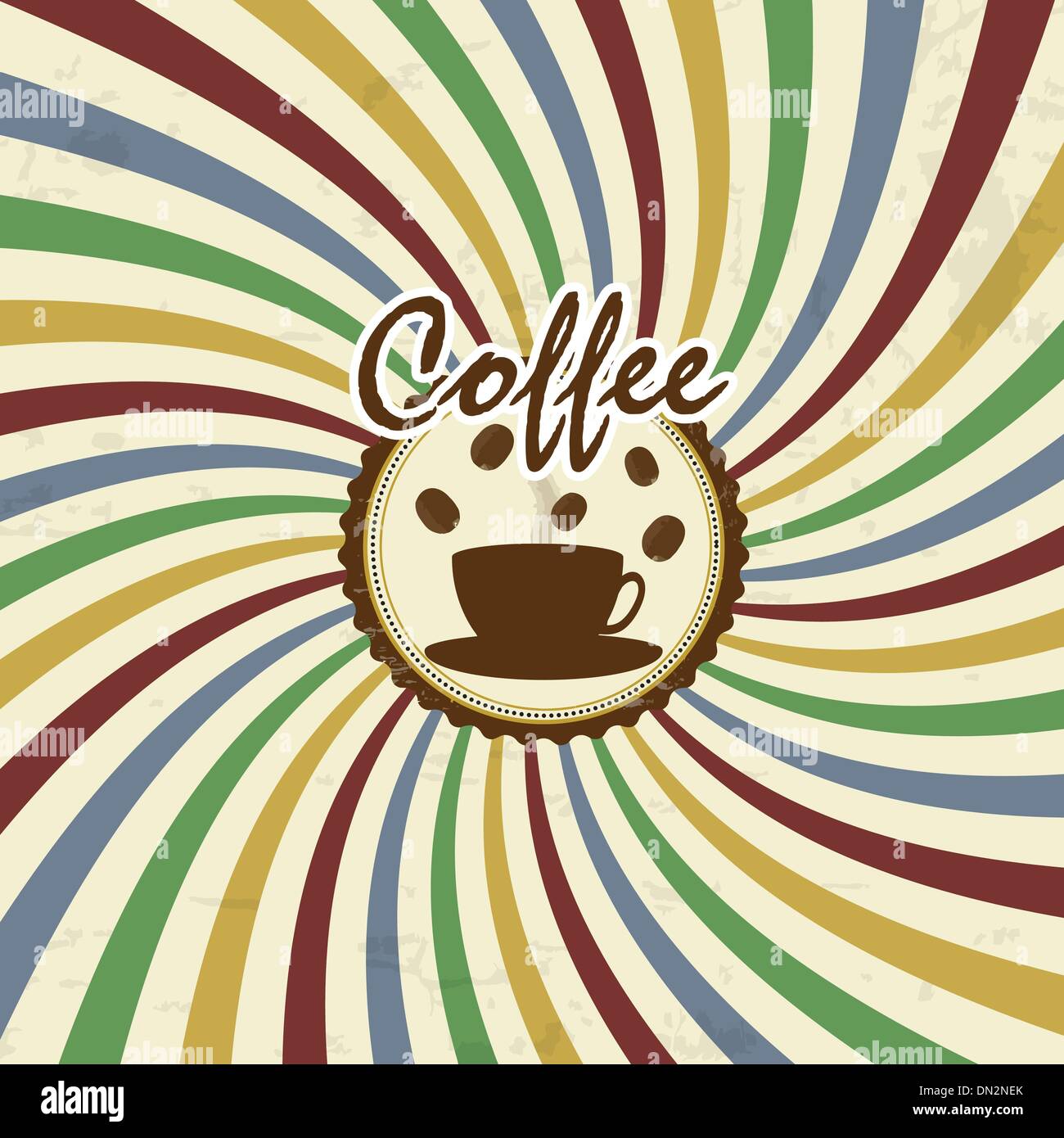 Vintage coffee Stock Vector Images - Alamy