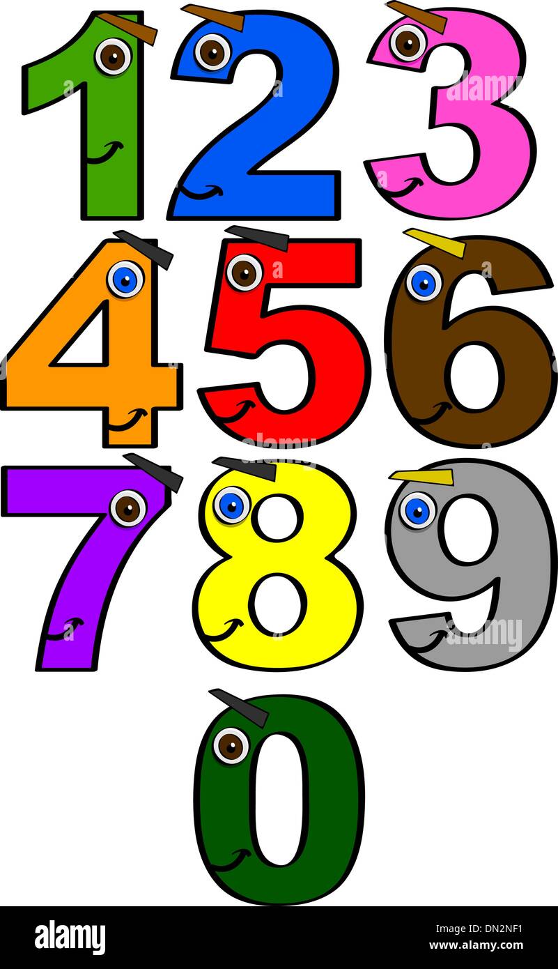 Happy numbers hi-res stock photography and images - Alamy