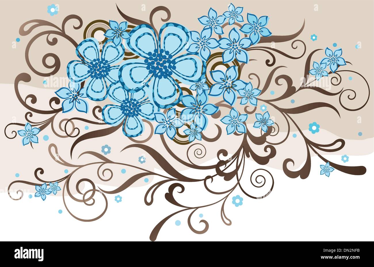 Turquoise spring Stock Vector Images - Alamy