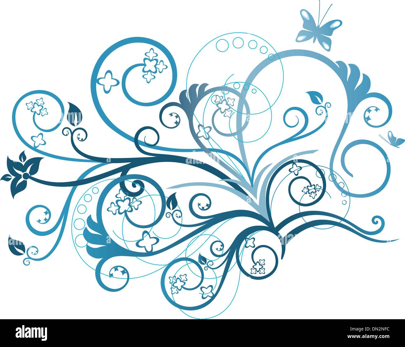 Turquoise spring Stock Vector Images - Alamy