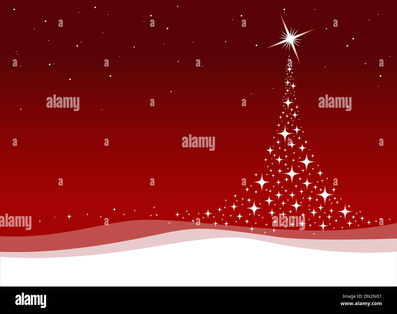 Christmas red background merry Stock Vector Images - Alamy