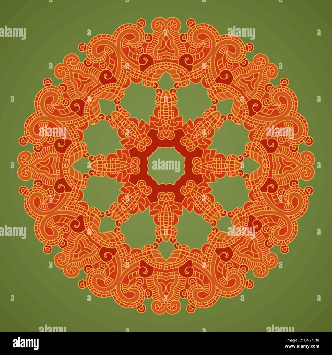 Vector round decorative design element Stock Vector Image & Art - Alamy