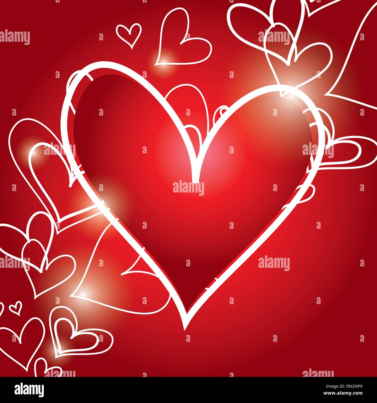 vector background heart Stock Vector Image & Art - Alamy