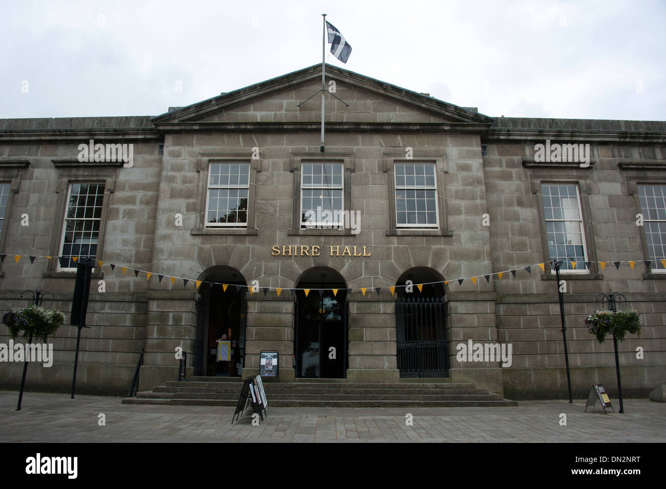 Shire Hall Council Building Bodmin Cornwall Stock Photo - Alamy