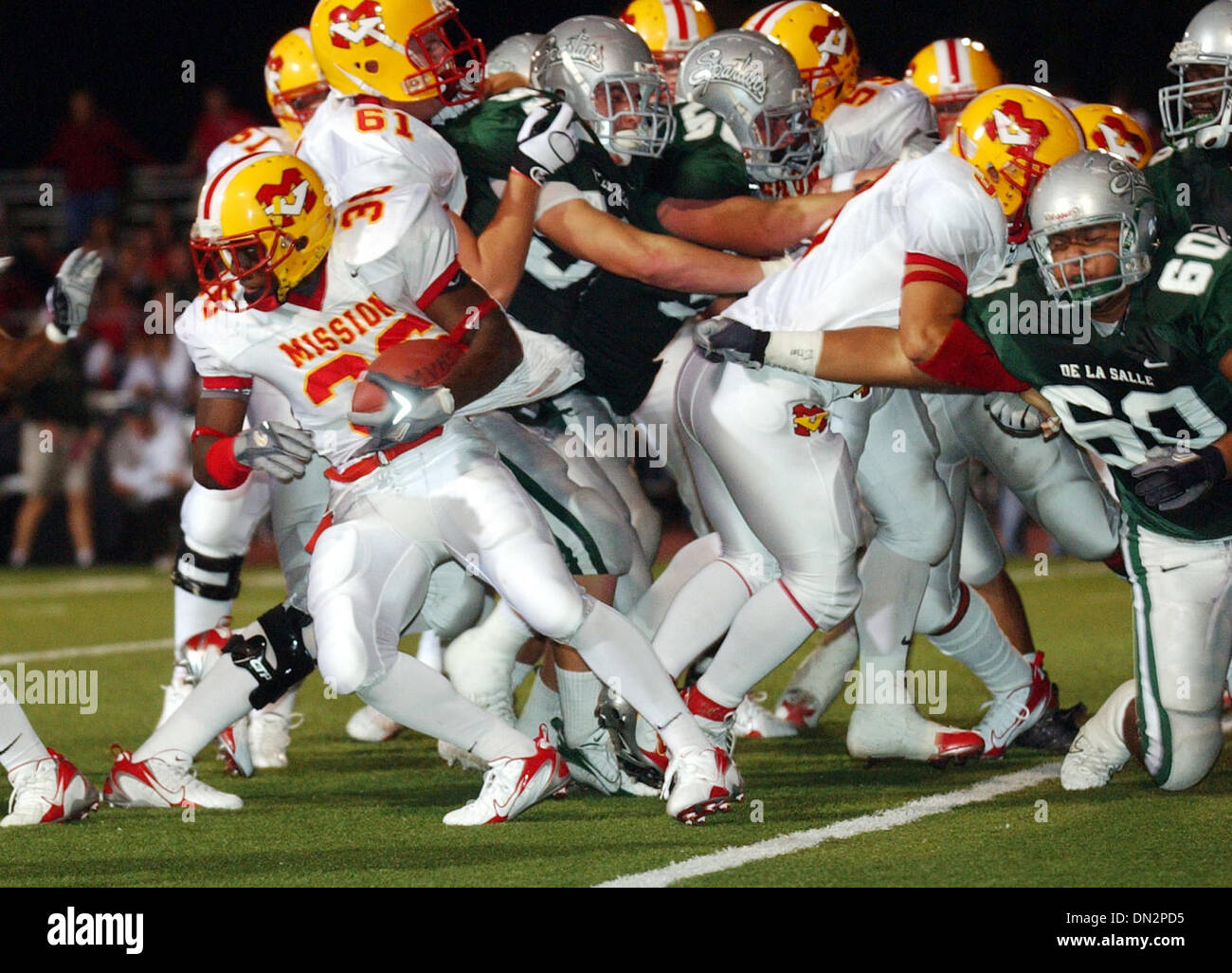 Oct 06, 2006; Concord, CA, USA; High School Football: Mission Viejo's ...