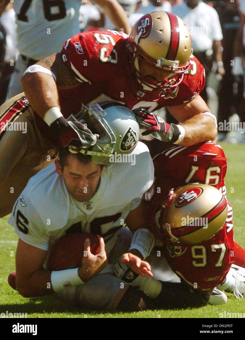 Oct 08, 2006; San Francisco, CA, USA; NFL Football: San Francisco Forty ...
