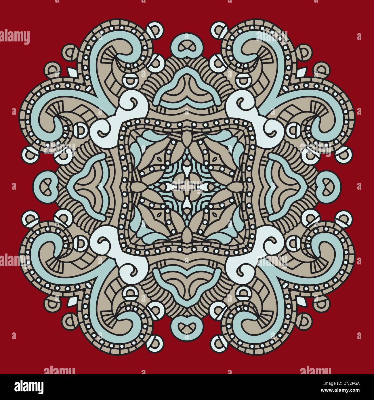 Vector square decorative design element Stock Vector Image & Art - Alamy