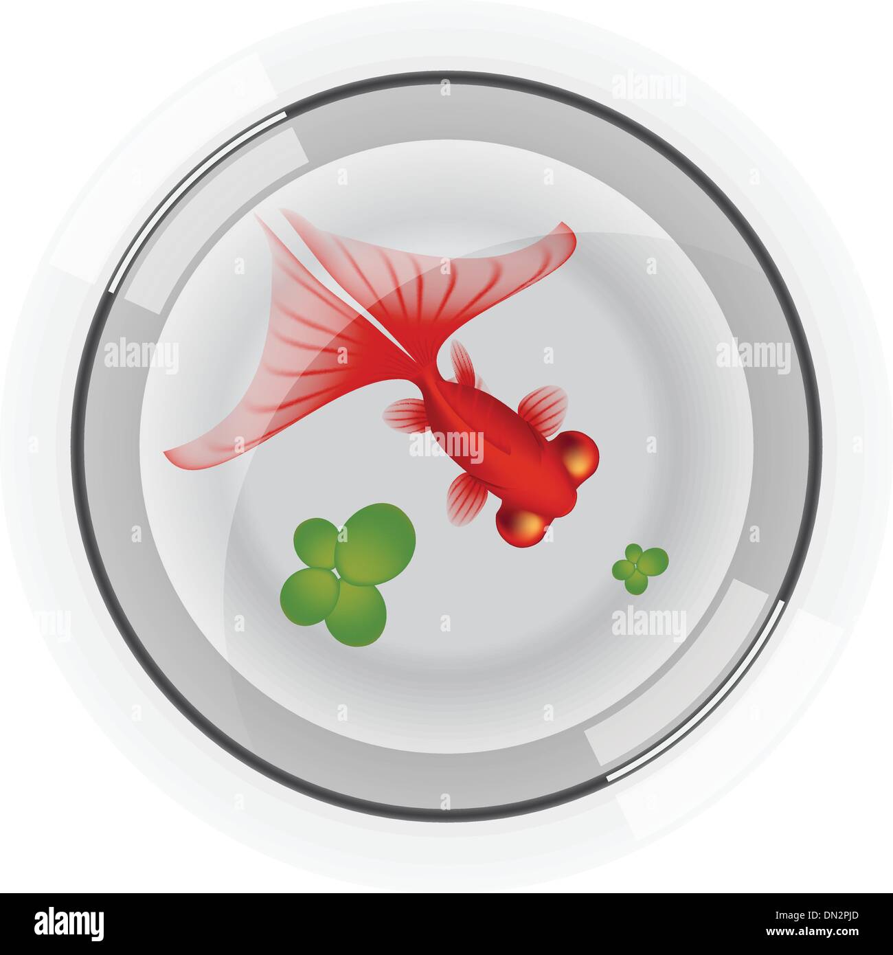 Top view red gold Stock Vector Images - Alamy