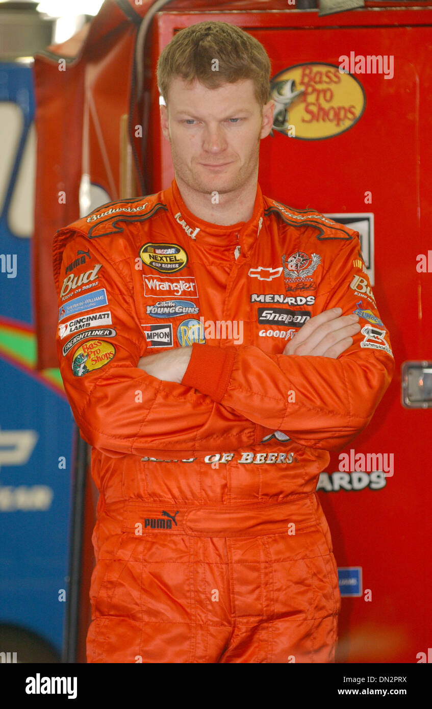 Oct 12, 2006; Concord, NC, USA; Driver DALE EARNHARDT JR. during ...
