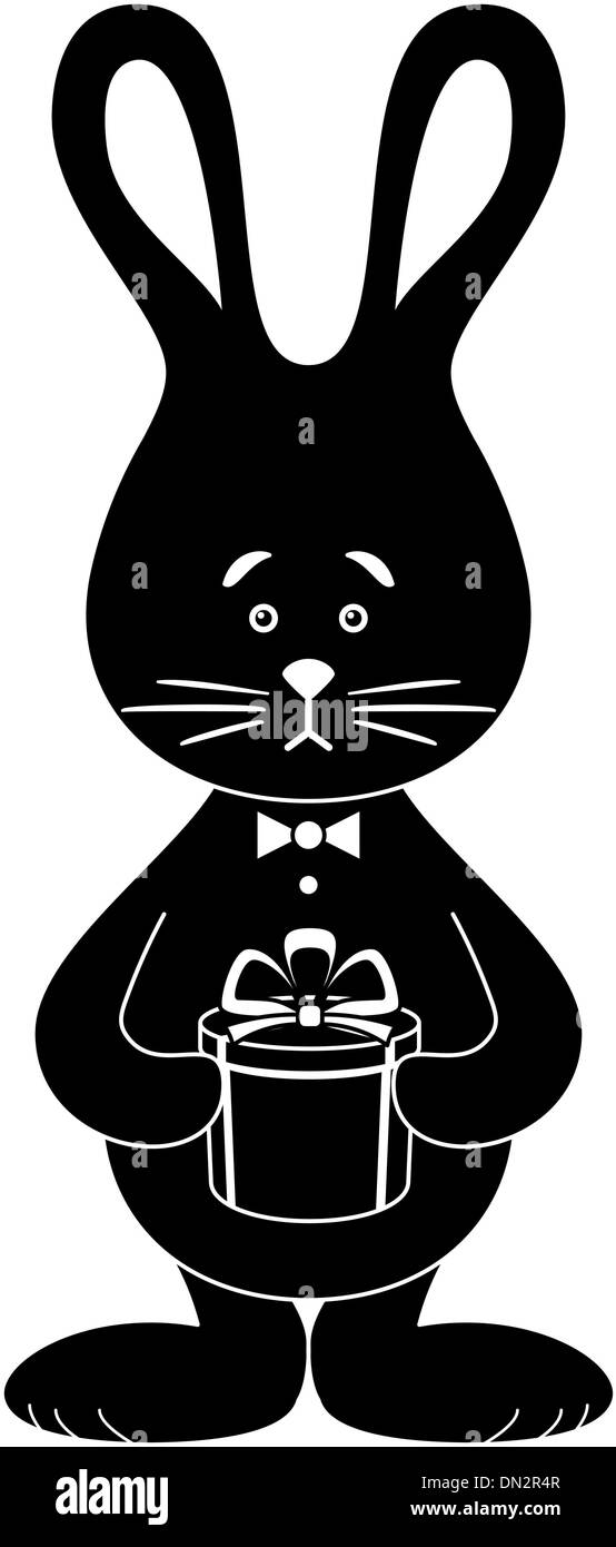 Gift box outline drawing hi-res stock photography and images - Alamy