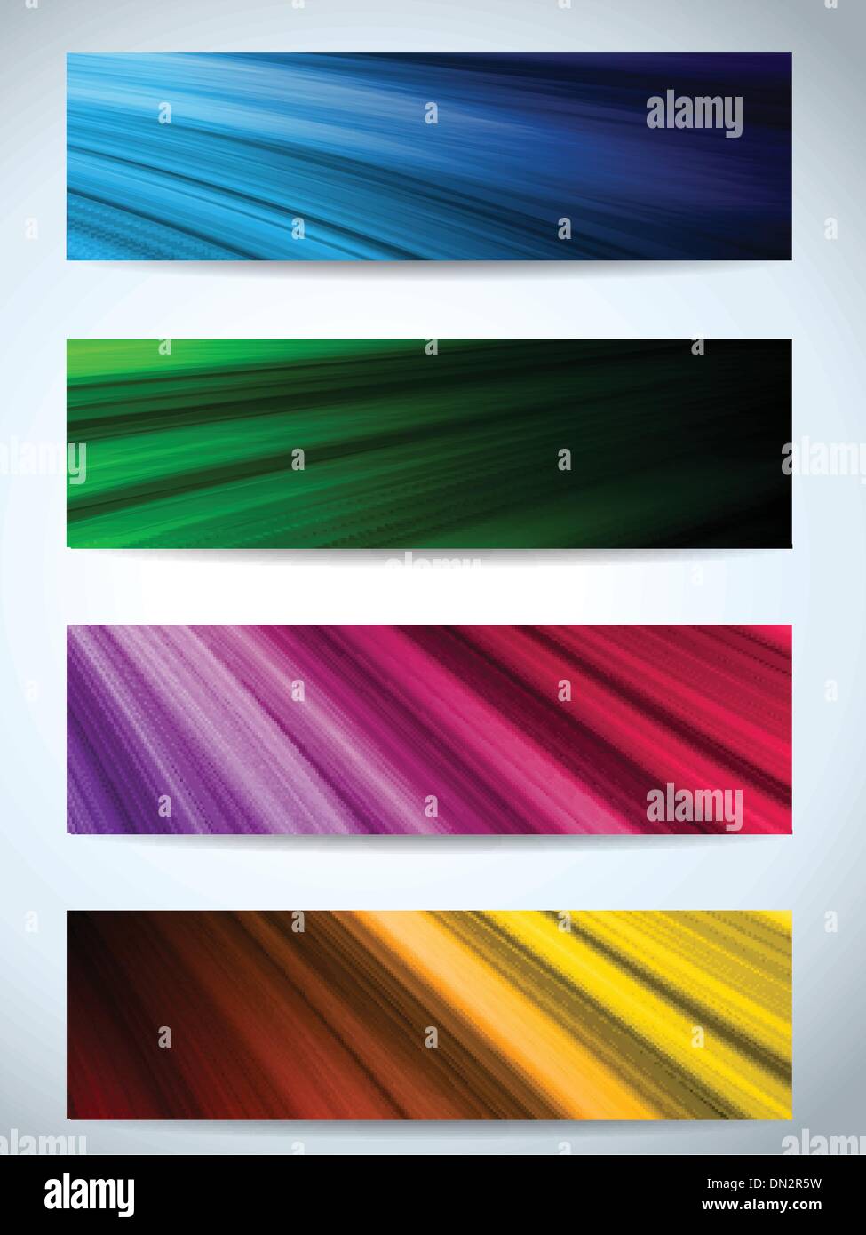 Colorful Web Banners Backgrounds Stock Vector Image & Art - Alamy