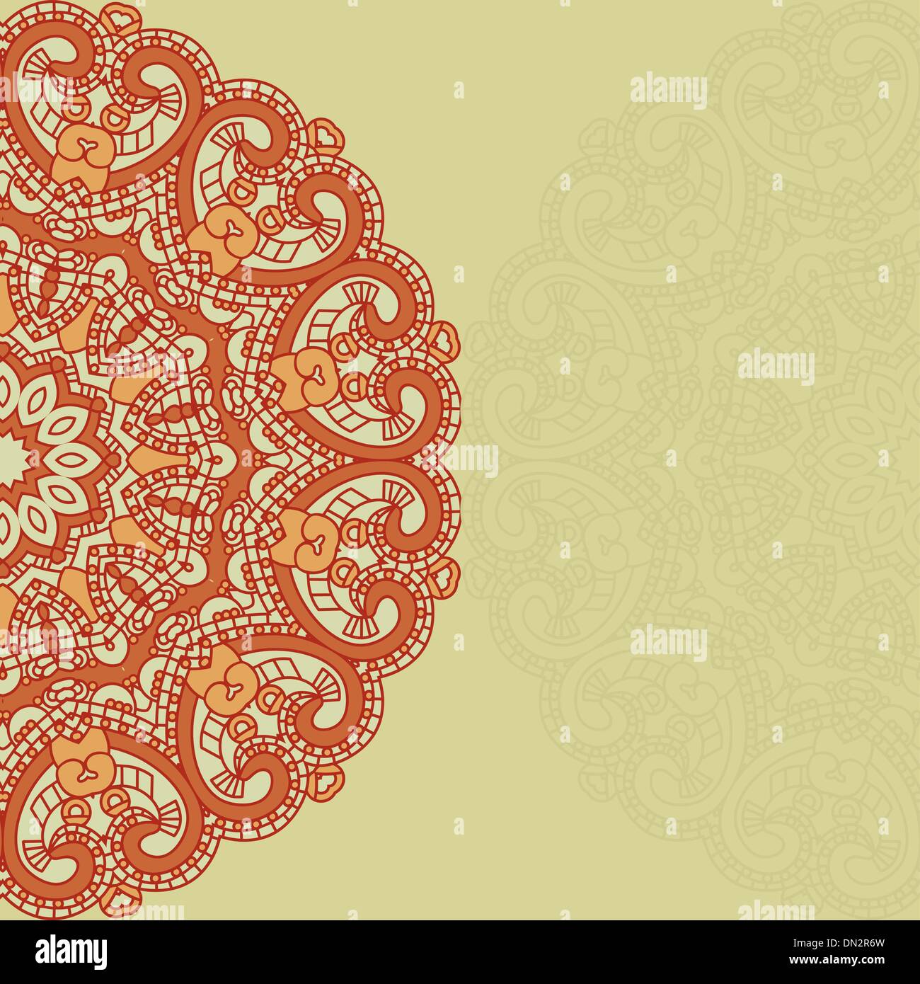 Vector round decorative design element Stock Vector Image & Art - Alamy