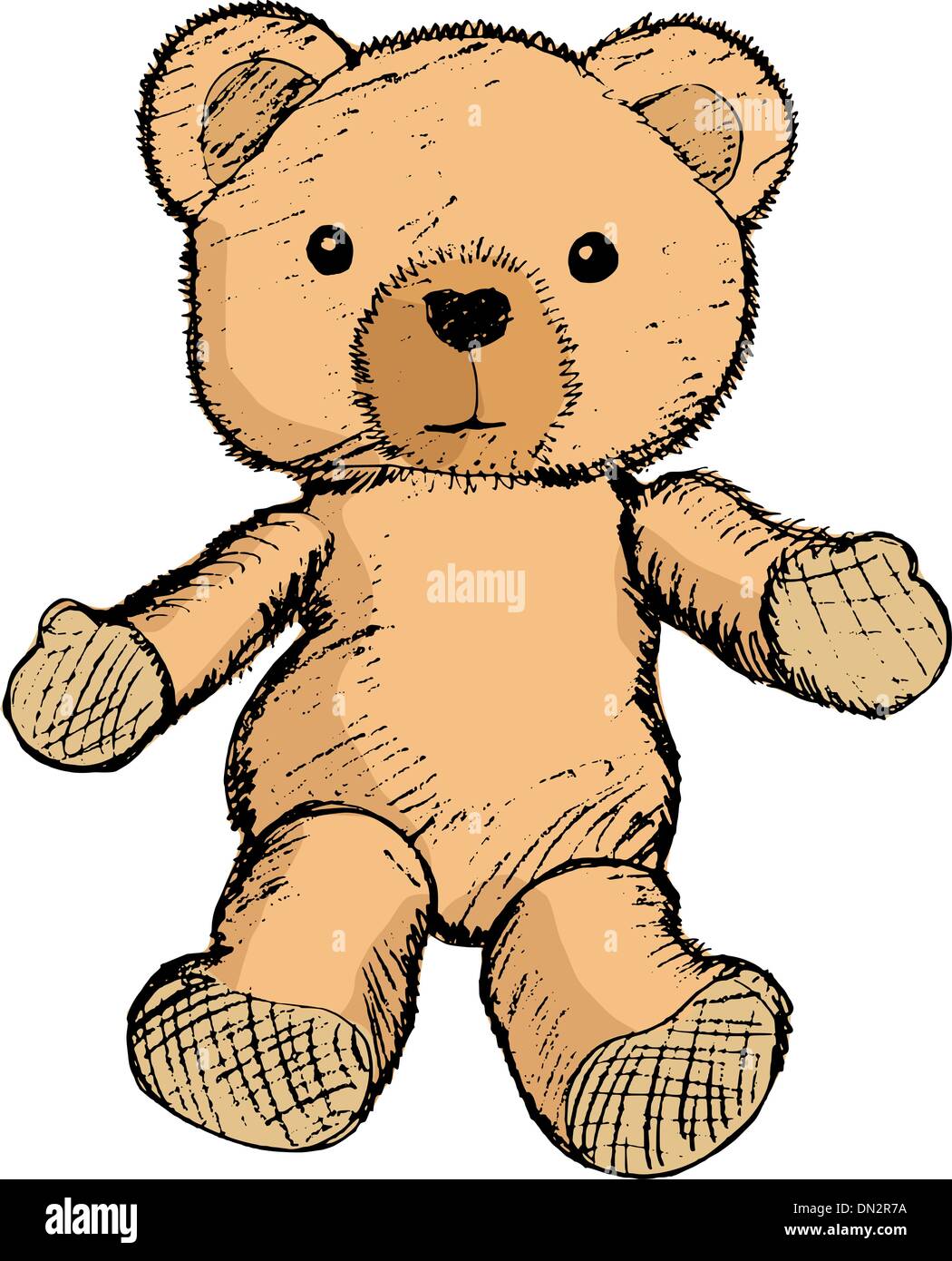 Teddy vector vectors hi-res stock photography and images - Alamy