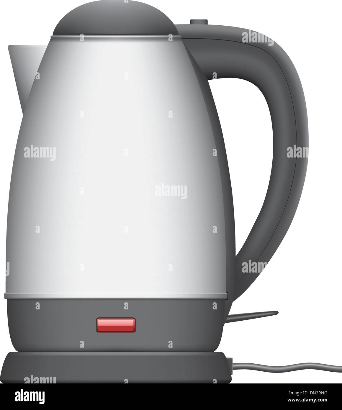Electric kettle illustration Stock Vector Images - Alamy