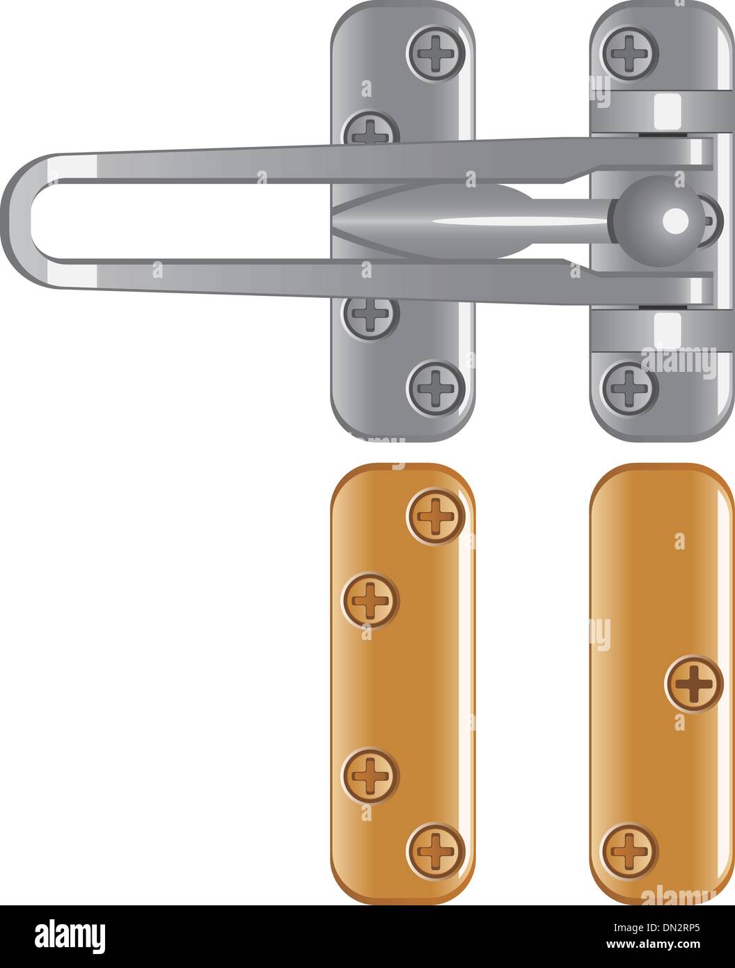 Security guard door entrance Stock Vector Images - Alamy