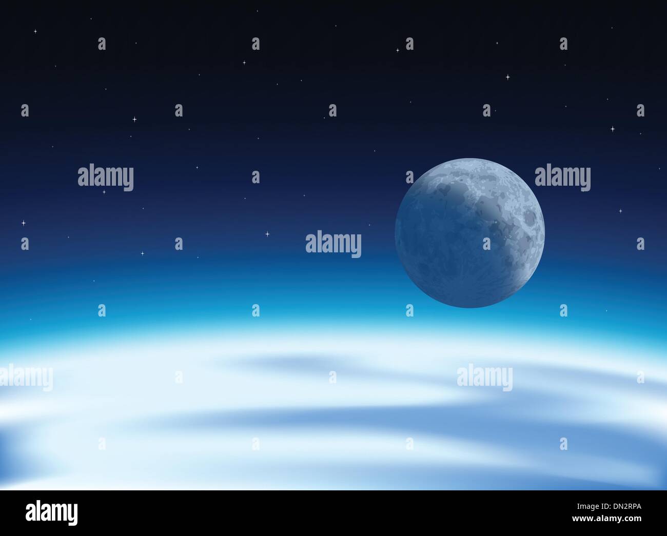 Moon surface detail Stock Vector Images - Alamy