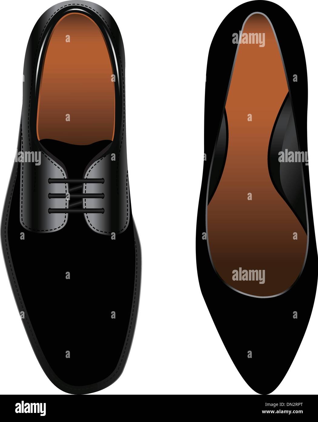 Shoe shine Stock Vector Images - Alamy