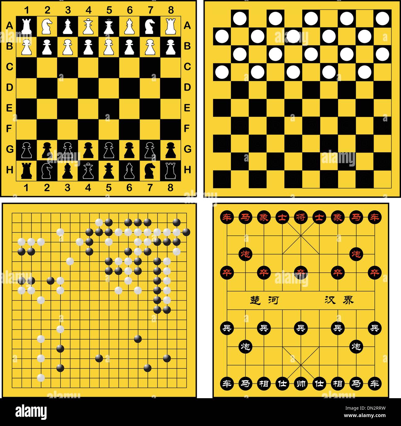 Board games vector vectors hi-res stock photography and images - Alamy