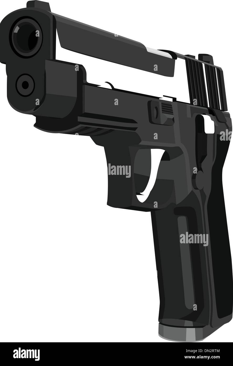 Fire pistol Stock Vector Images - Alamy