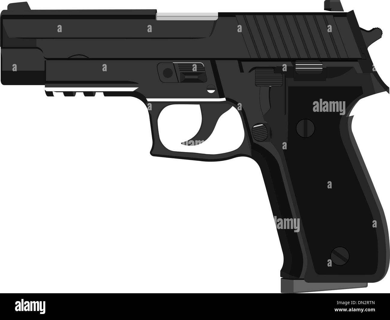 Fire pistol Stock Vector Images - Alamy