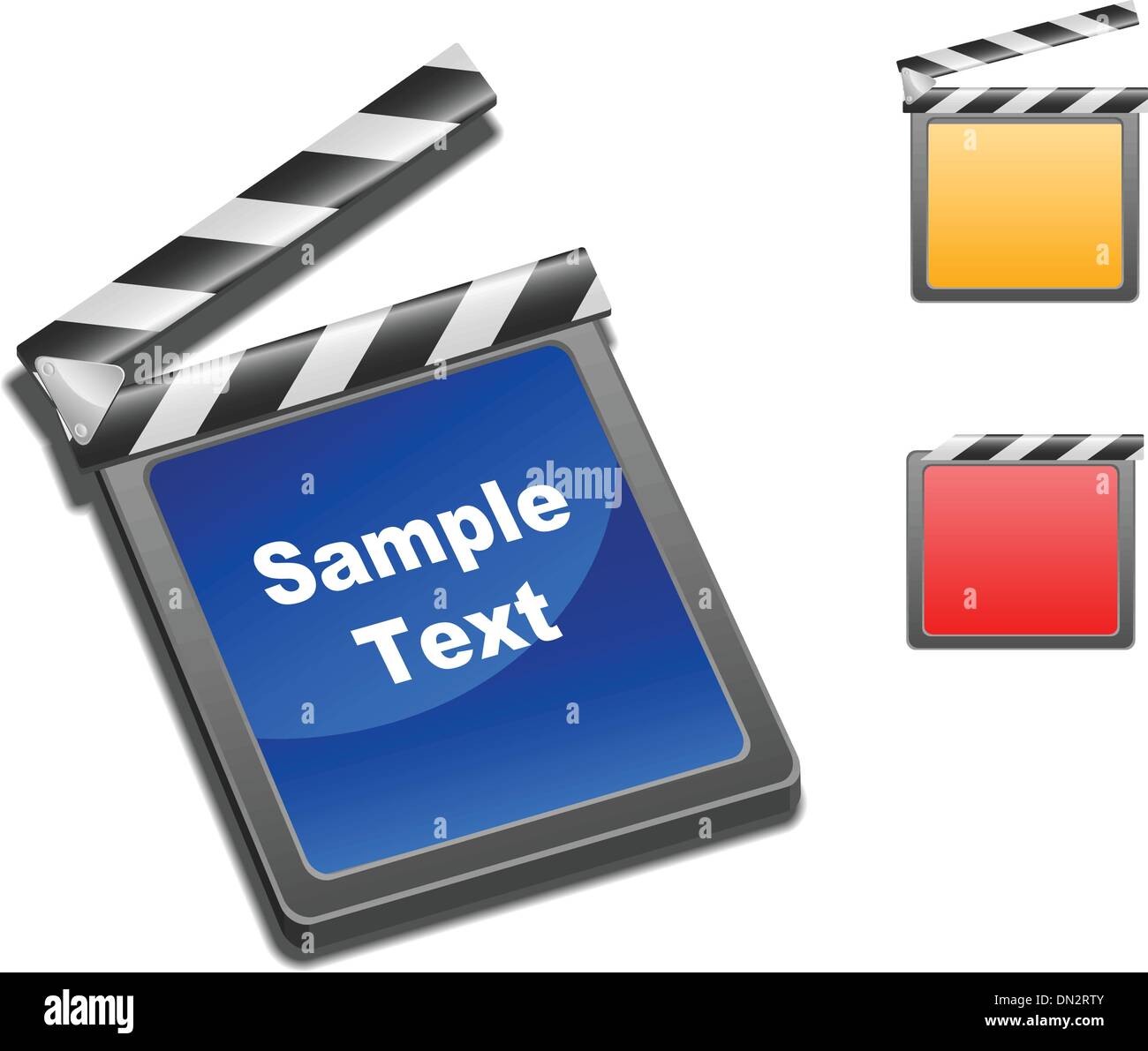 Actor movie clap hi-res stock photography and images - Alamy