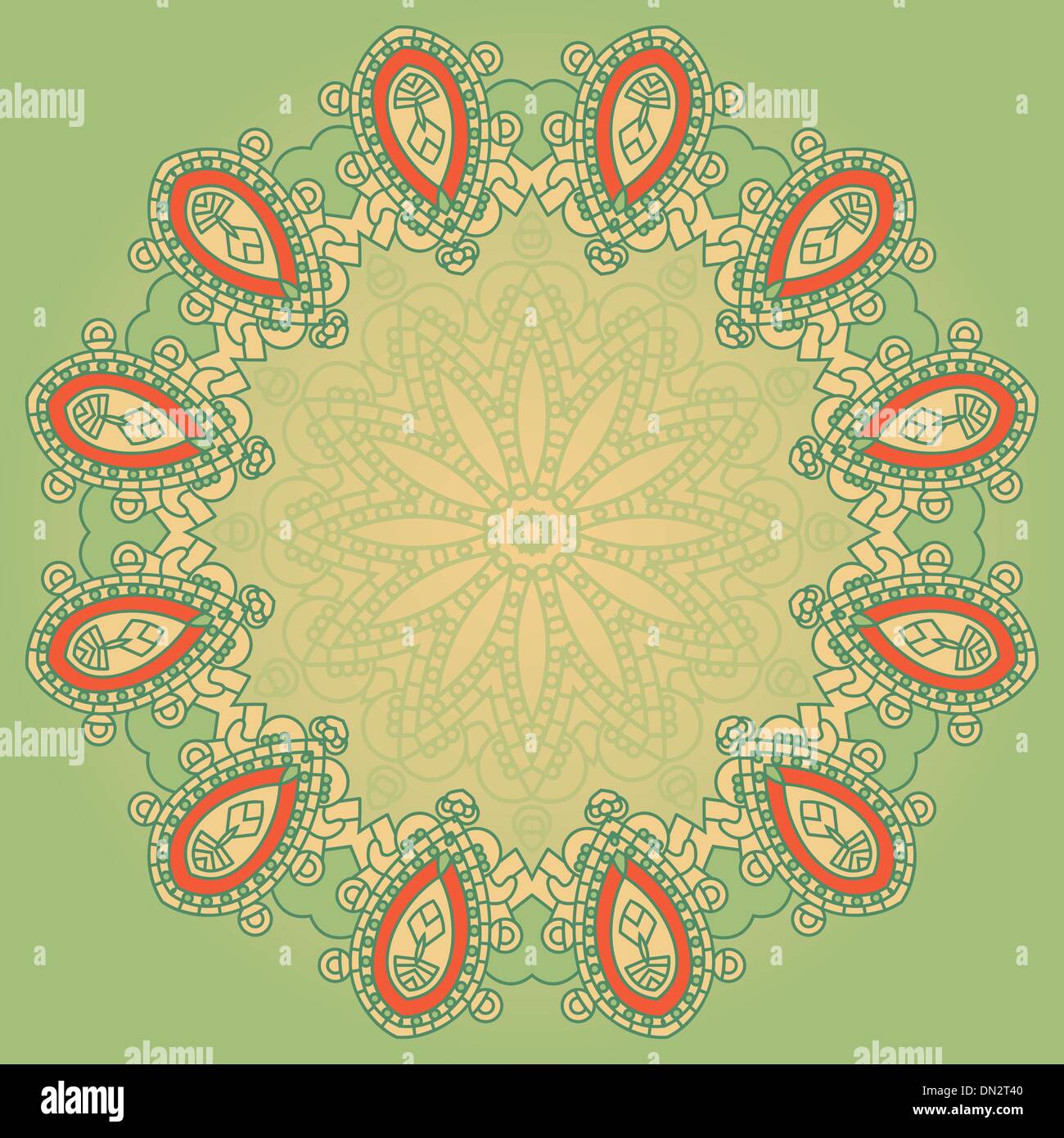 Vector round decorative design element Stock Vector Image & Art - Alamy